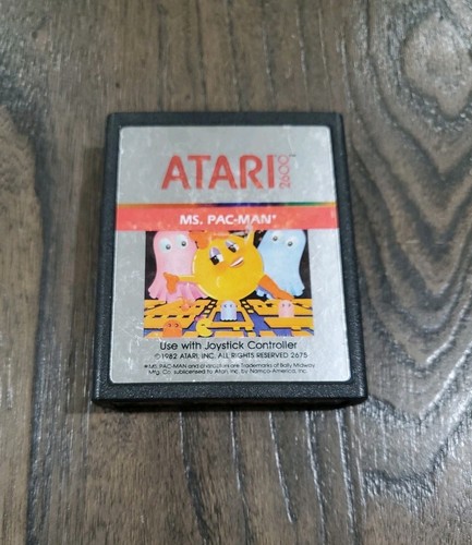 Ms. Pac-Man (Atari 2600, 1982) - Game Cartridge Only - Untested | eBay