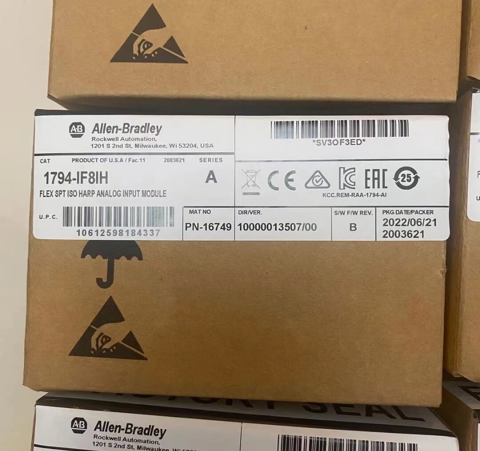 New Sealed Allen Bradley 1794-IF8IH Flex 8PT ISO HART Output Unit ...