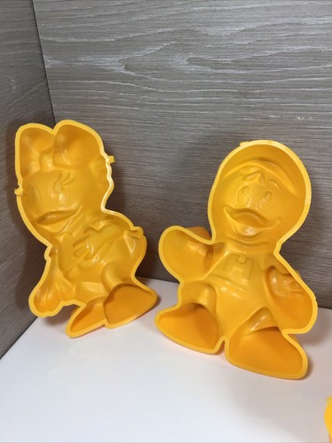 Vintage Disney Jell-O Molds Donald Duck Nephews Huey Duey Louie & Baby ...