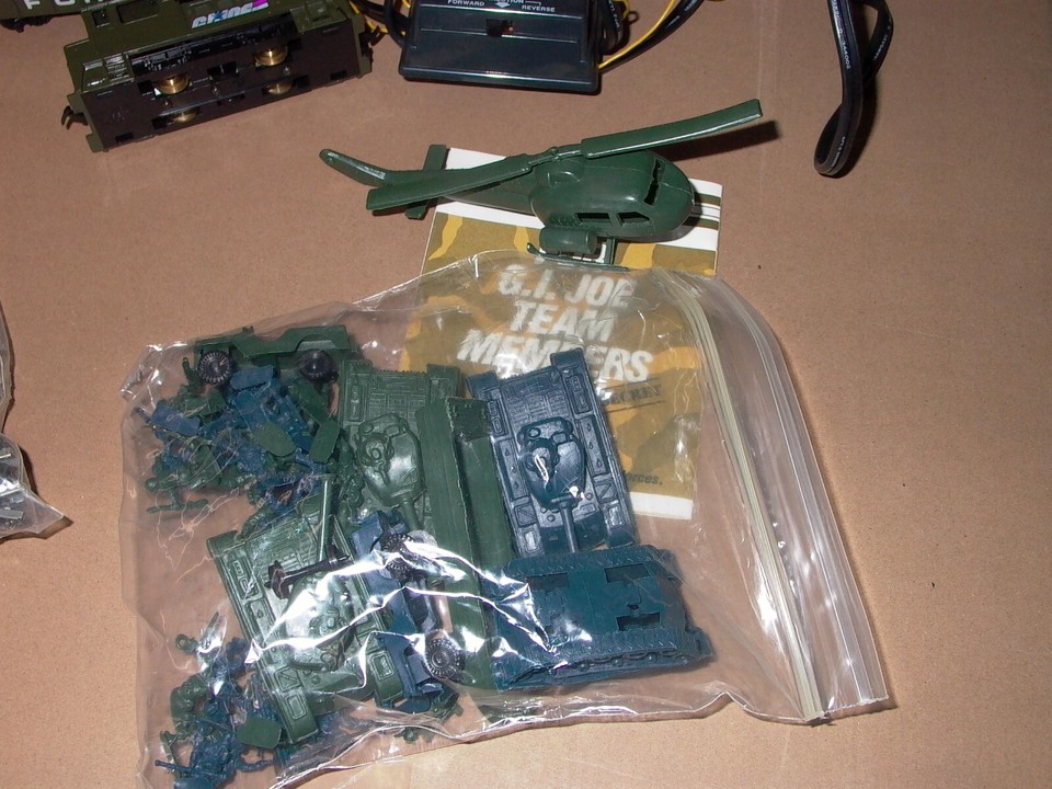 VINTAGE TYCO PREOWNED GI JOE HO SCALE ELECTRIC TRAIN SET | eBay