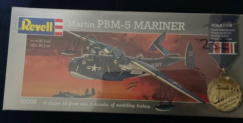 Revell MARTIN PBM-5 NAVY MARINER 1/118 Scale Plastic Model Kit UNBUILT ...