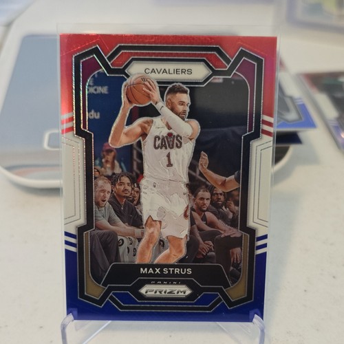 2023-24 Prizm Max Strus Red White & Blue Prizm! Cavs! | eBay