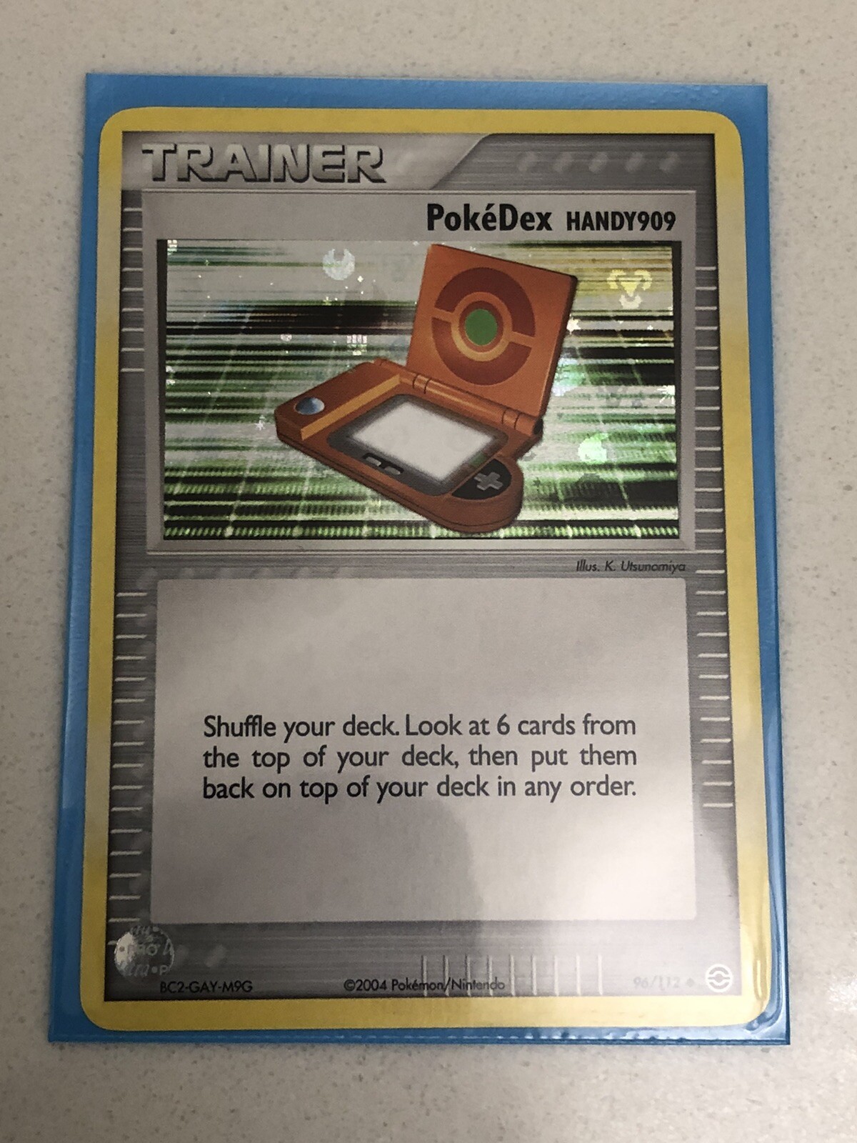 Pokemon PokeDex Handy909 96/112 EX Fire Red & Leaf Green Holo Uncommon ...