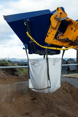 New telehandler bag filling bucket to fit JCB Q fit 0.9m3 | eBay UK