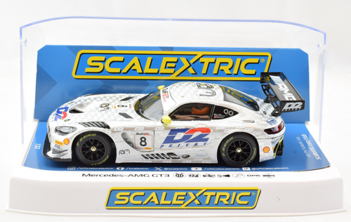 Scalextric "D2" Mercedes-AMG GT3 - Ram Racing DPR W/ Lights 1/32 Slot ...