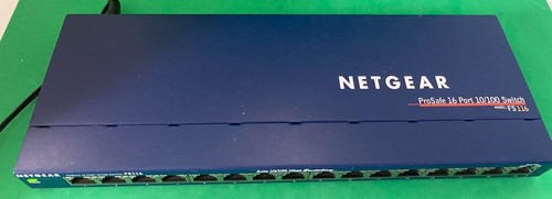 NETGEAR ProSafe 16 Port 10/100 Desktop Switch Model: FS116 | eBay