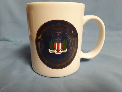 FBI Department Of Justice Federal Bureau of Investigation Mug Coffee ...