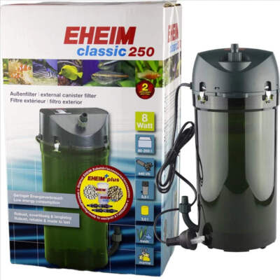 Eheim Classic 250 - 2213 (With Sponge and Bio Media) Canister Filter ...