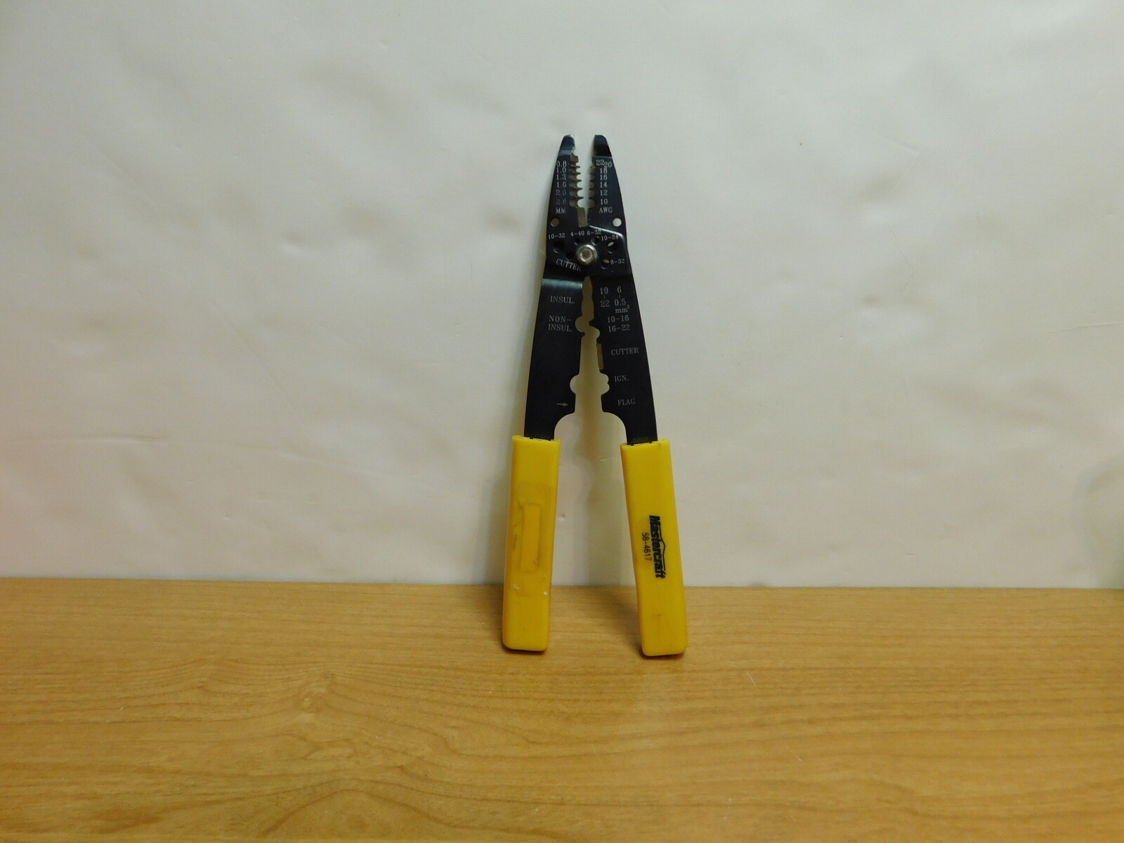 Mastercraft PLIER 203B Wire Stripper ELECTRICAL with Screw Cutter USA ...