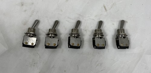 (5) 6AT6 MICRO TOGGLE SWITCHES, NEW | eBay