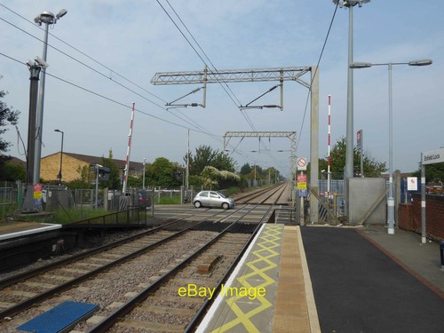 Photo 6x4 View from Enfield Lock station Waltham Abbey The railway line ...