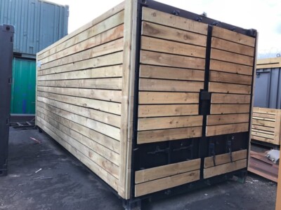 20ft x 8ft cladded shipping container - Cardiff | eBay UK