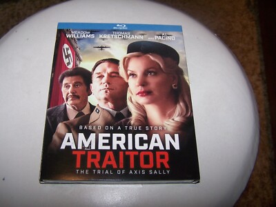 American Traitor: The Trial of Axis Sally -(Blu-ray, 2021) Slipcover-Al ...