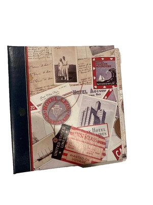 Holson photo album travel theme 22 pages 44 pix | eBay