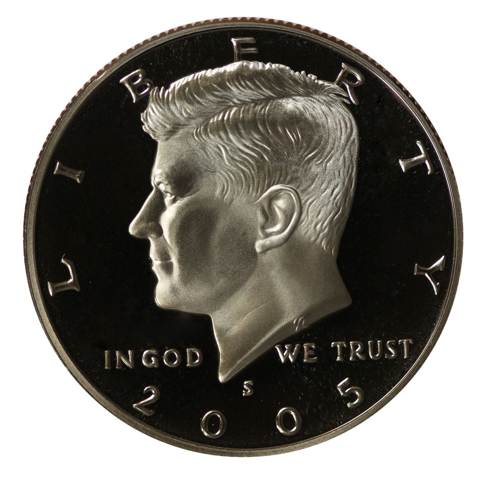 2005 S Kennedy Half Dollar Gem Deep Cameo Proof CN-Clad | eBay