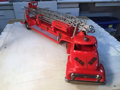 Vintage 70 Year Old 1954 Tonka Ariel Fire Truck! Awesome Original ...