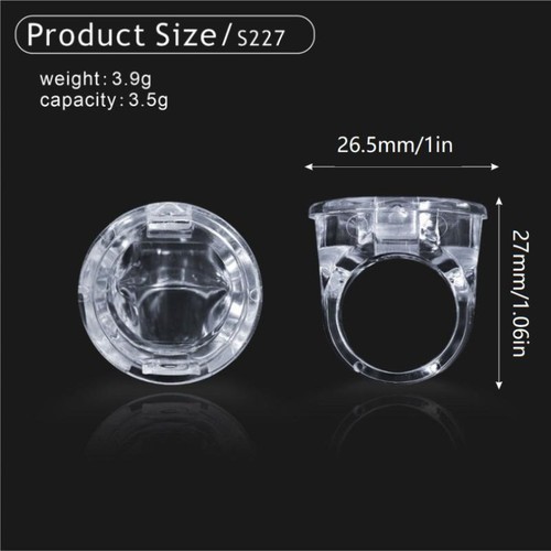 3.5g Empty Lip Gloss Tubes Reusable Lip Gloss Containers Lip Ring ...