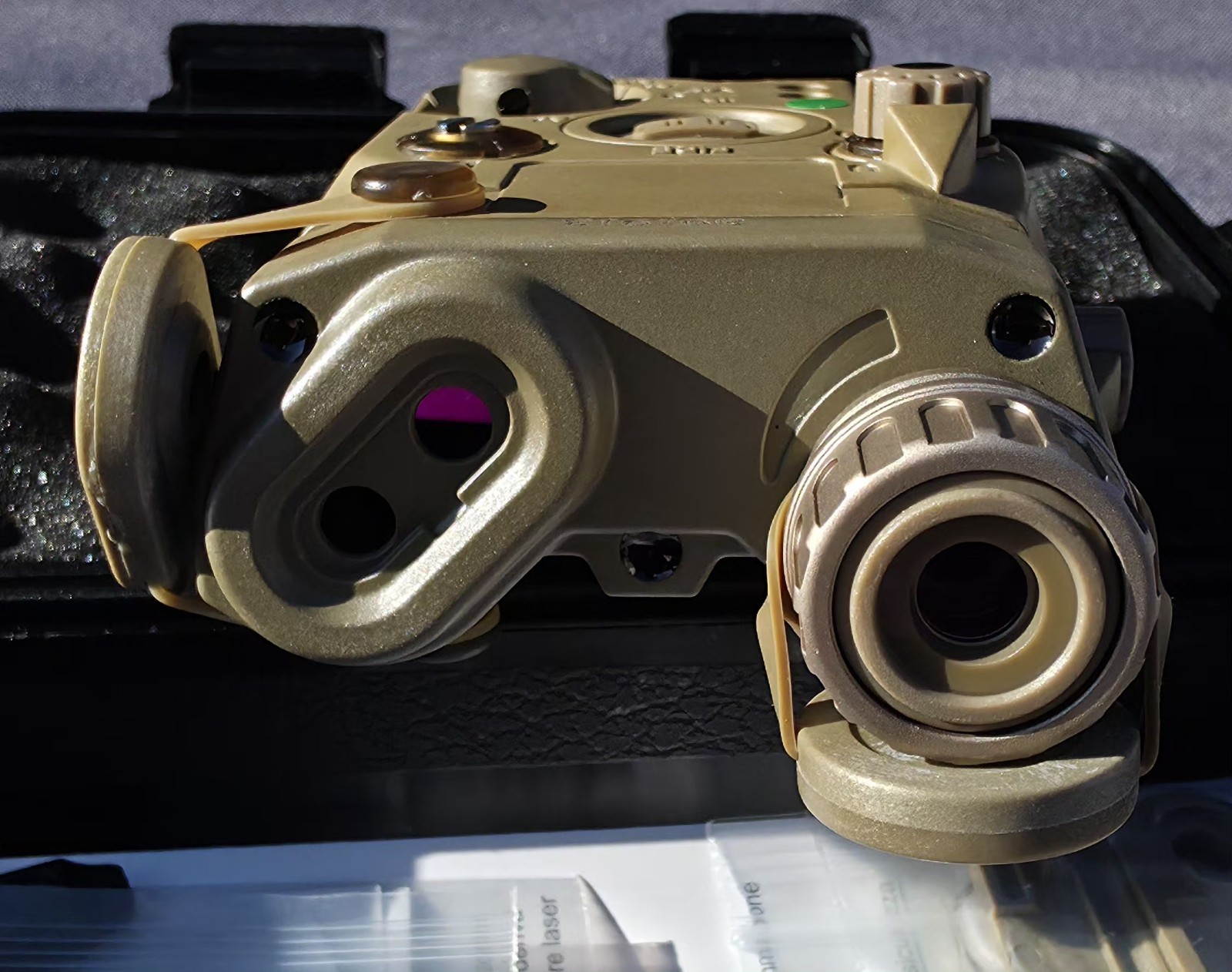 FP Somogear Peq 15 - Tan ILLUMINATOR Model w/ Green Vis + IR, Potted w ...