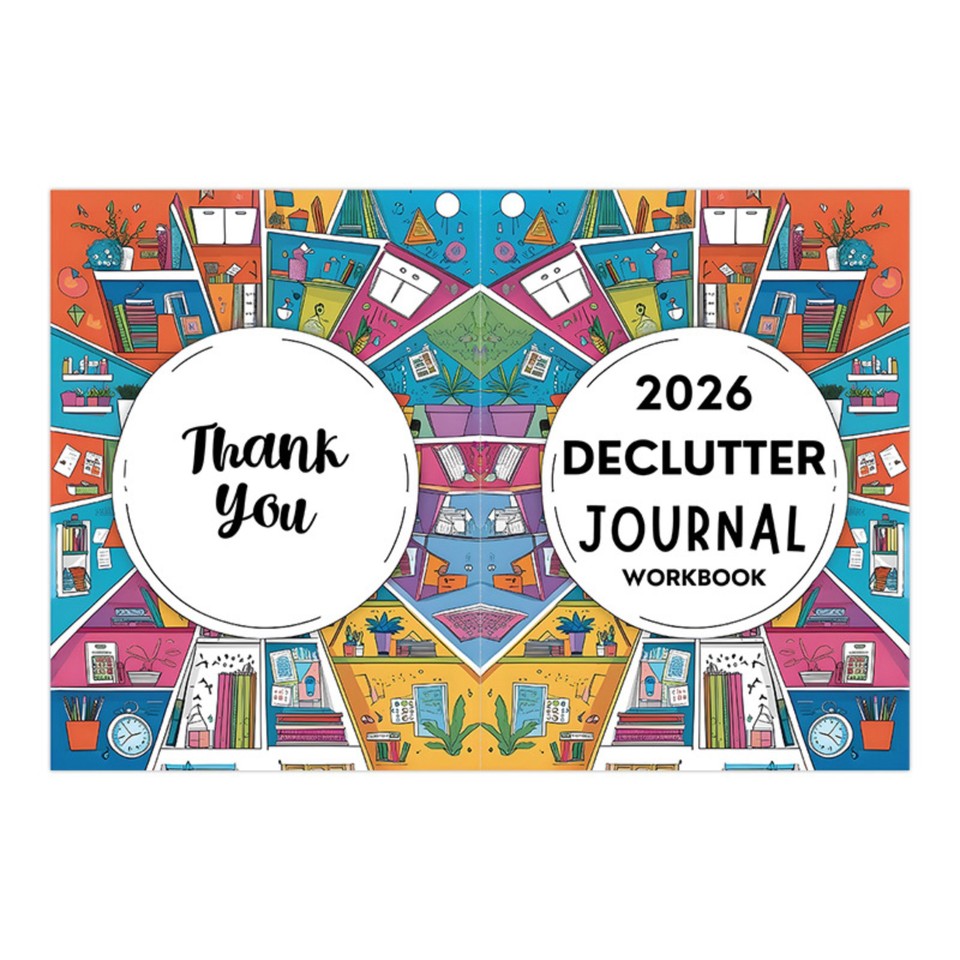 2026 DECLUTTER JOURNAL WORKBOOK Planner Notebook Planning Journal Daily ...
