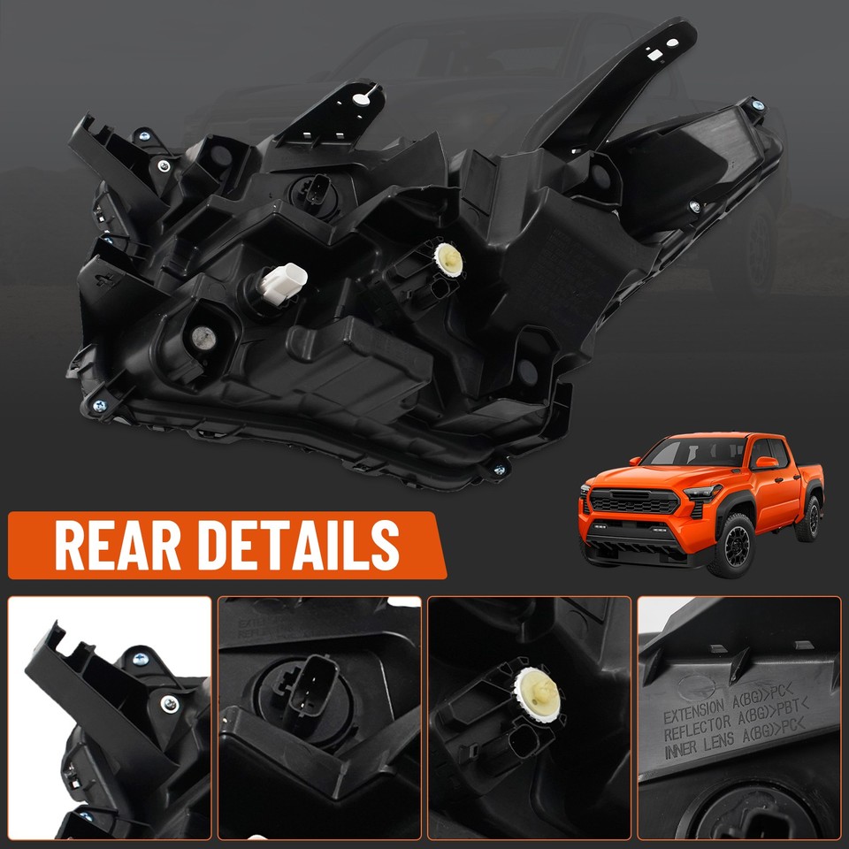 For 2024 2025 Toyota Tacoma LED Headlight Right Passenger Side RH 81110 ...