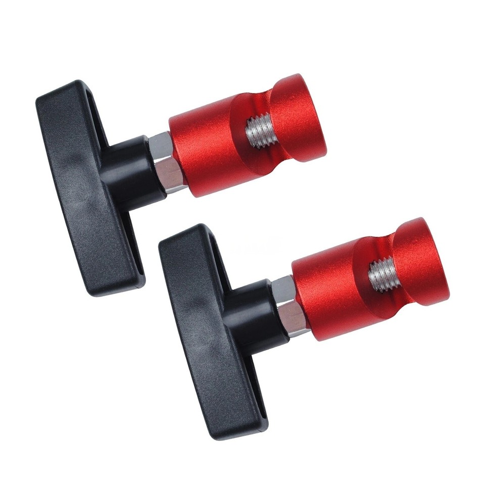 2PCS Car Hood Lift Rod Support Clamp Shock Prop Strut Stopper Retainer ...