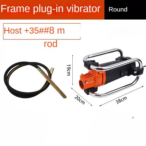 Site Concrete Concrete Vibration Pounding Rod Insertion Type Motor ...