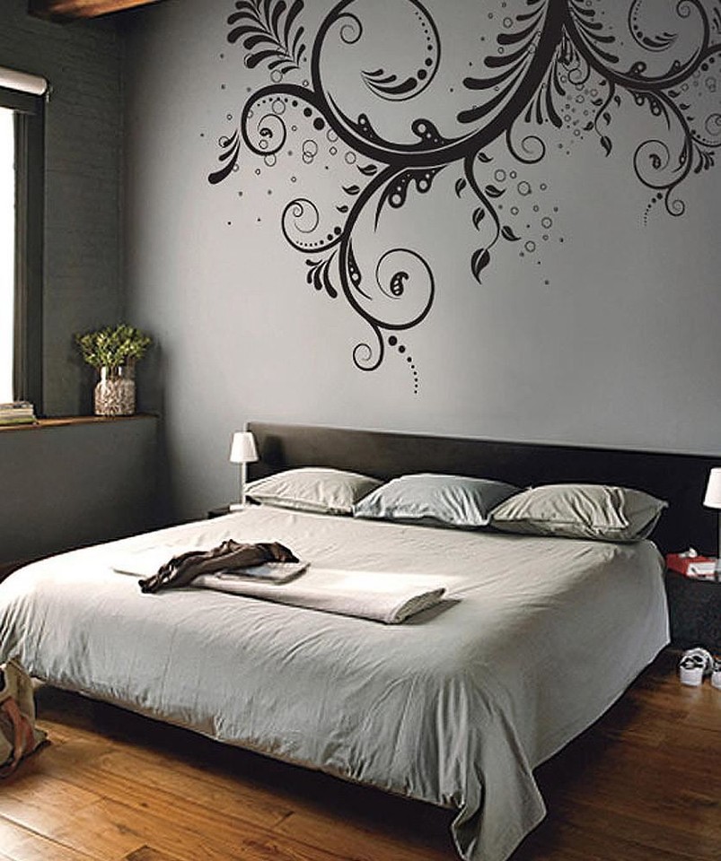 Stickerbrand Flower Floral Swirl Wall Decal Sticker. Multiple Colors ...