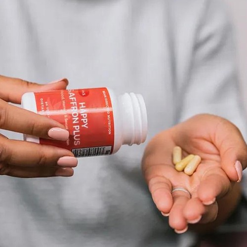 1-3X BrainMD Happy Saffron Plus + Saffron Flower Extract Mood Memory 90 ...