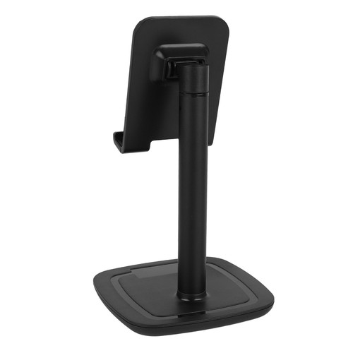 Black Aluminium Alloy Desktop Cell Phone Stand Foldable Telescopic Desk ...