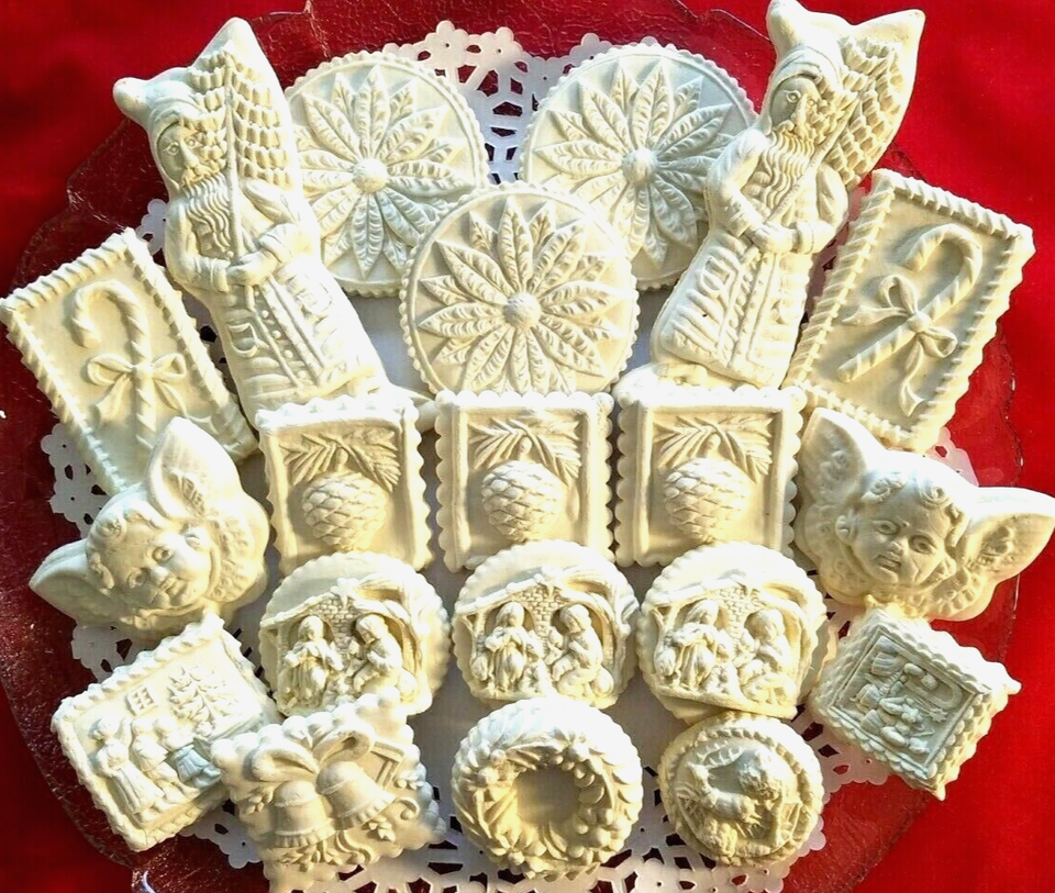 Springerle Speculaas Gingerbread Butter Cookie Stamp Press Mold - STORK ...