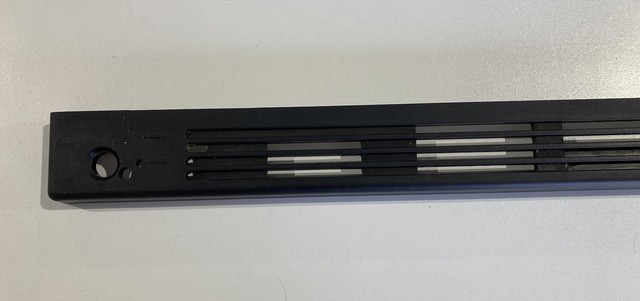 Whirlpool Range Vent Trim 3196819 Black Rf386pxgb2 Rk3214321 H45 for ...