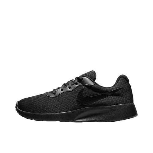 Women's Nike Tanjun Black/Black-Barely Volt (DJ6257 002) | eBay