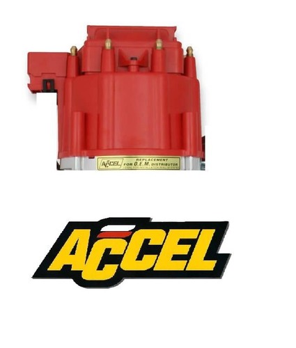 ACCEL RED HEI Cap Rotor Coil Module kit GM V8 Oldsmobile Pontiac Buick ...