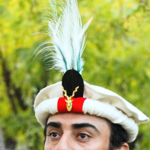 Pure Chitrali Wool Cap Tribal Afghan Pakol Hat With Feather Markhoor ...
