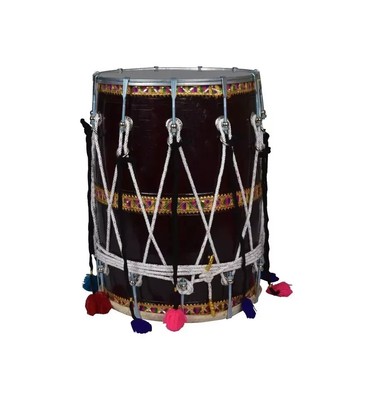 Musical Gujarati kcchi Bhangra Dhol, Festival Dhol Musical Instruments ...
