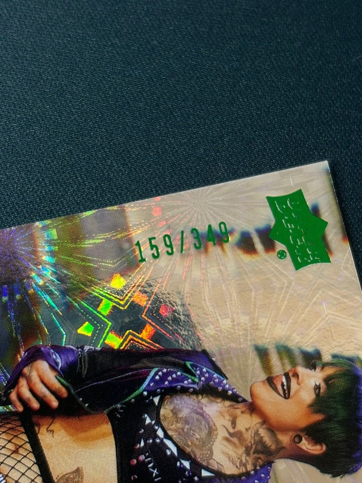 RUBY SOHO Card #53 2023 Upper Deck AEW Green Pyro /349 Blaster ...