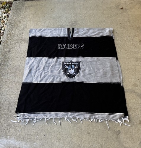 NFL Football Las Vegas Raiders Poncho/Serape Size Fits All | eBay