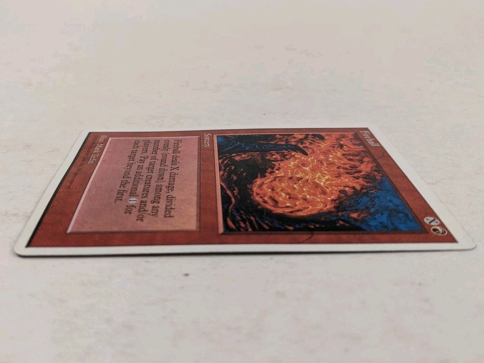 Magic The Gathering the Shadow Mage Fireball Promo Card Valiant Free ...