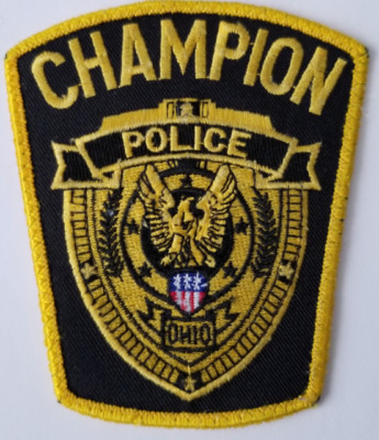 CHAMPION OHIO OH CLOTH PATCH | eBay