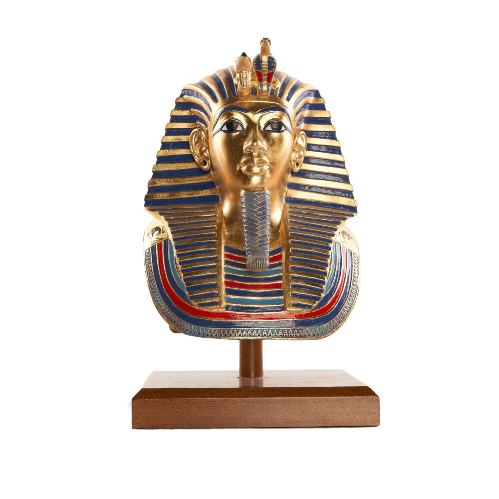 King Tut Headpiece The Golden Mask Of King Tutankhamun | Konouz Egypt