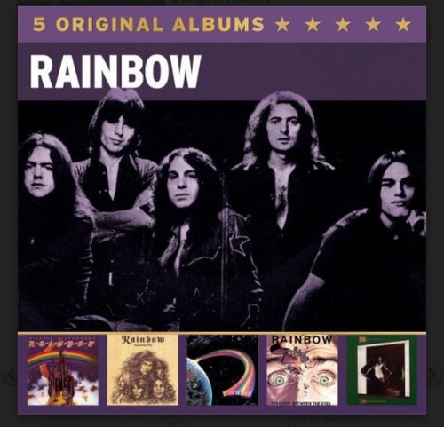 Rainbow 5 Original Albums (5 CD) 💿 Box Set Import 2012 Germany Polydor ...