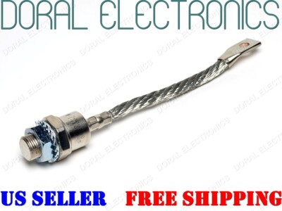 300U100 300A POSITIVE STUD MOUNT DIODE 300AMP 1000V ANODE CASE ...