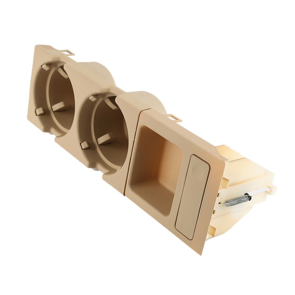 For BMW E46 323i 325i 328i 330i M3 51168217955 Beige Cup Holder W/ Coin ...