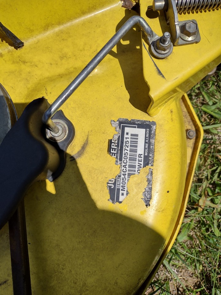 John Deere GX325 GX335 GX345 GT235 GT245 GX255 325 335 345 54” Edge ...