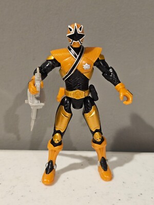 SAMURAI GOLD RANGER Mighty Morphin Power Ranger Bandai 2010 MMPR 4.5 ...