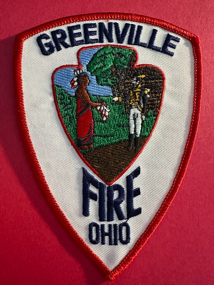 OHIO - Greenville Fire Dept. - [ Shoulder Patch ] | eBay