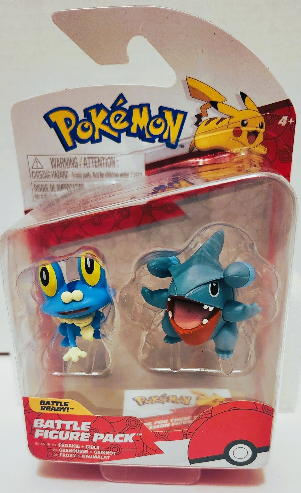 Pokemon Gible & Froakie Battle Figure Pack New in Package | eBay