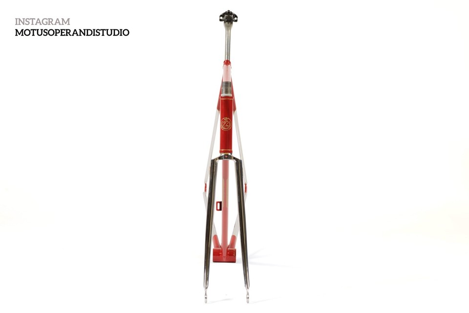 RARE ZULLINI FRAMESET COLUMBUS AIR AERO STREAM STEEL FRAME ZULLO ...