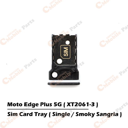 Motorola Moto Edge Plus 5G Sim Card Tray Holder ( Single / Smoky ...