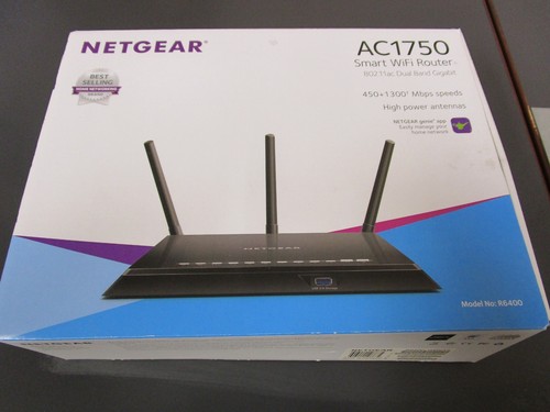 NETGEAR AC1750 Smart WIFI Router Black | Model R6400 | New. Open Box | eBay